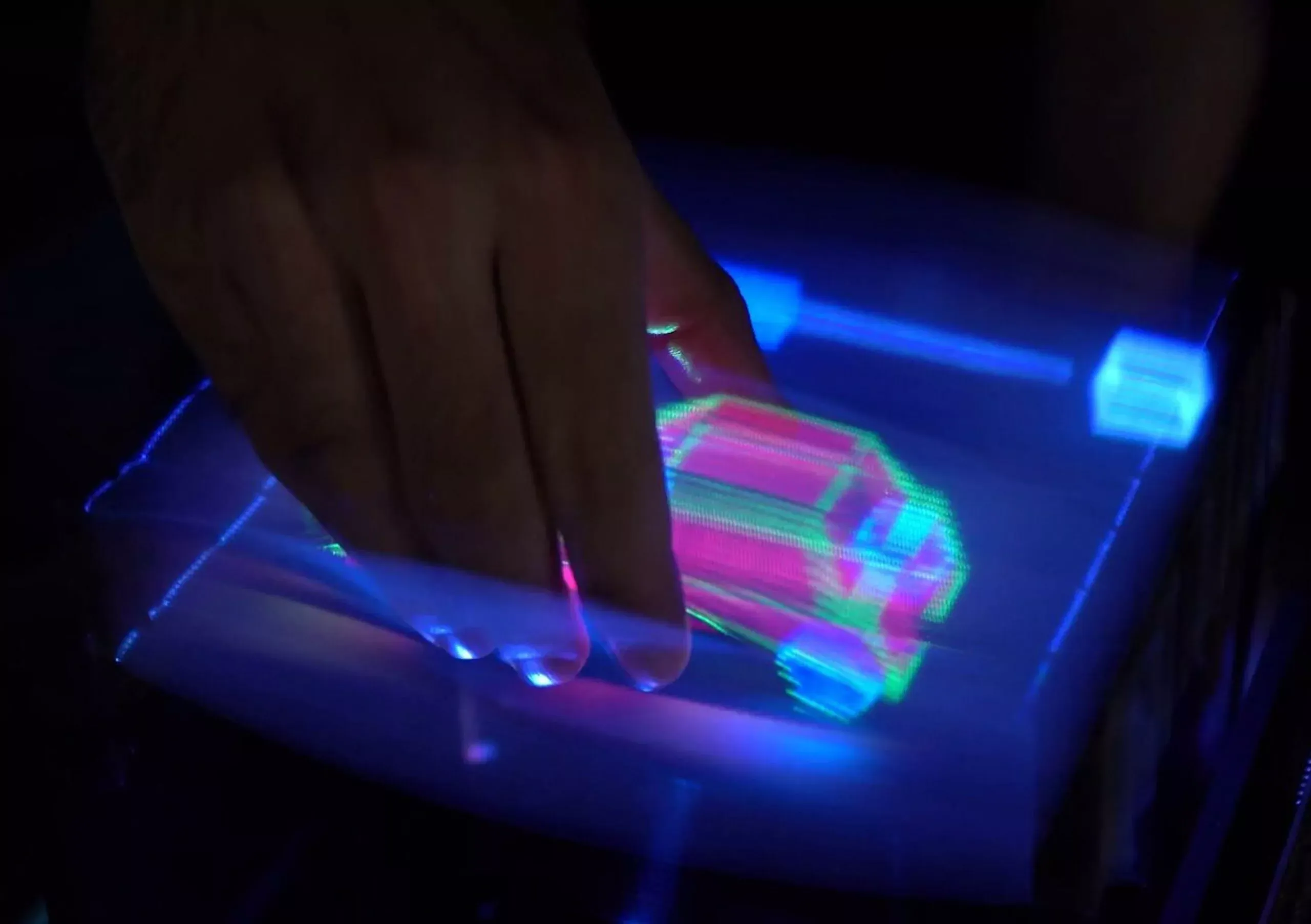 FlexiVol, l'hologramme 3D que l'on peut toucher